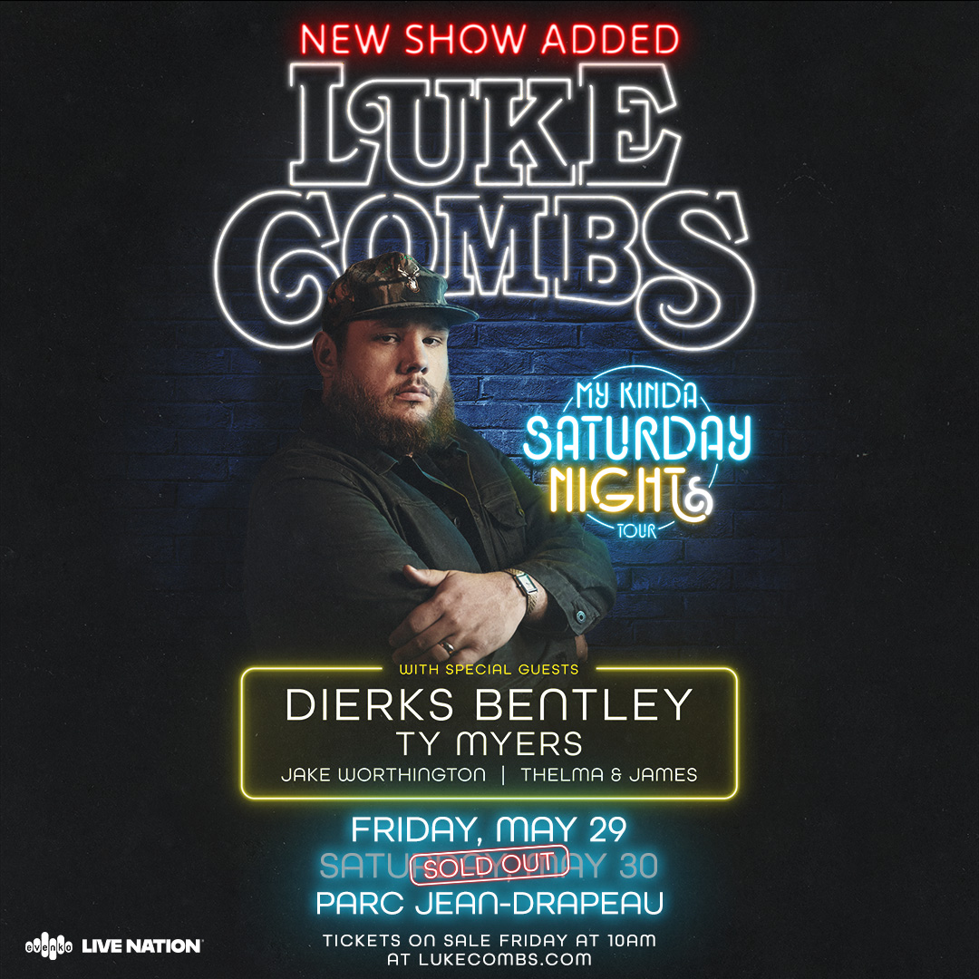 Win tickets to see Luke Combs! — The Beat 92.5